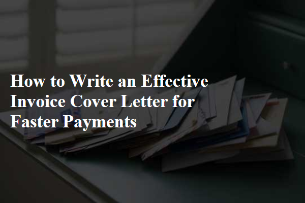 How to Write an Effective Invoice Cover Letter for Faster Payments ...