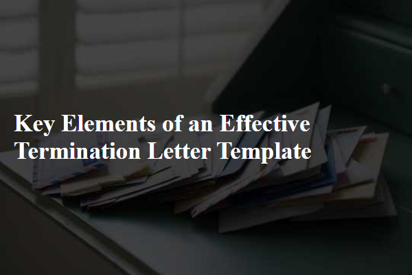 The Importance of Documentation in Termination Letters - Free Samples ...