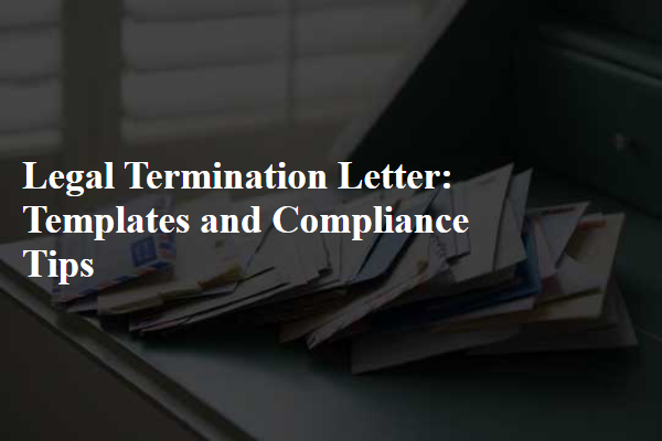 Legal Termination Letter: Templates and Compliance Tips - Free Samples ...
