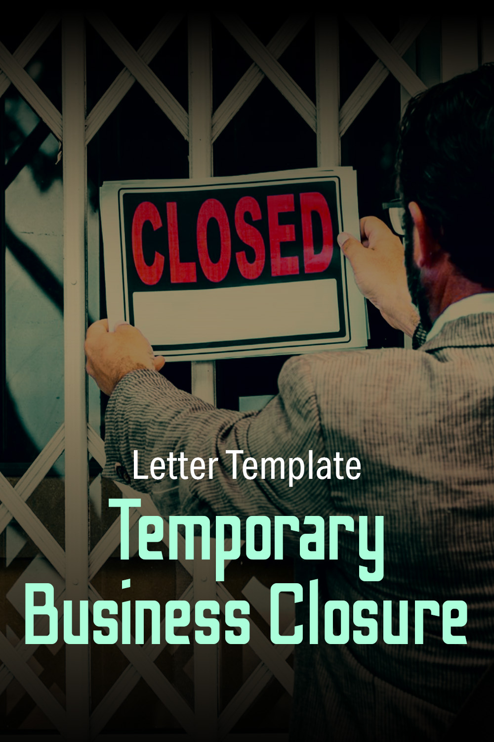 Letter Template For Temporary Business Closure - Free Samples in PDF ...