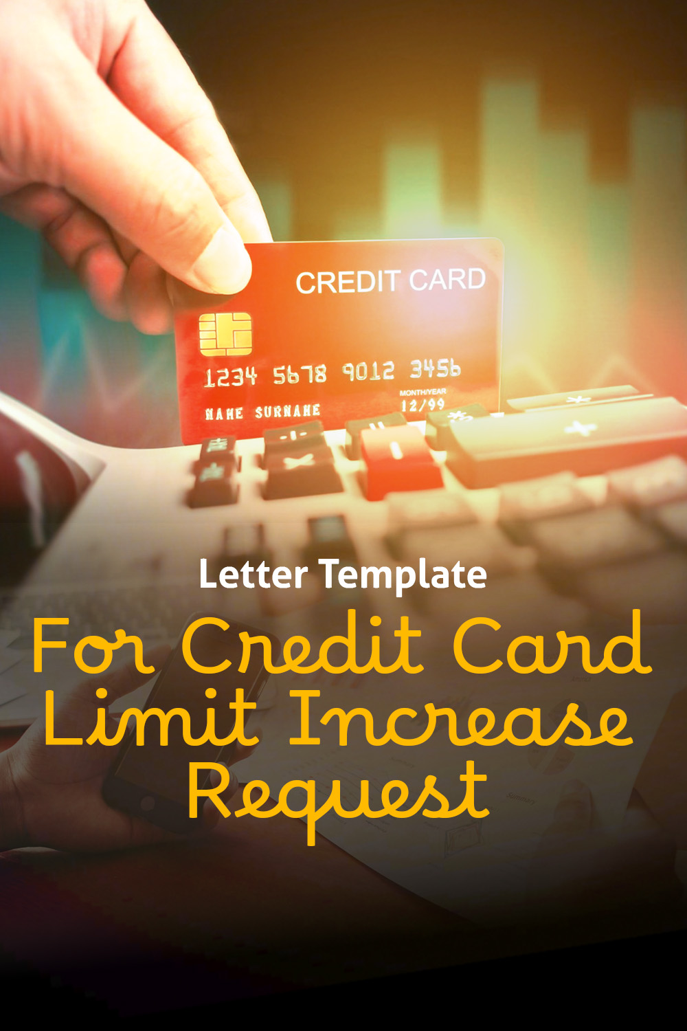 Letter Template For Credit Card Limit Increase Request - Free Samples ...